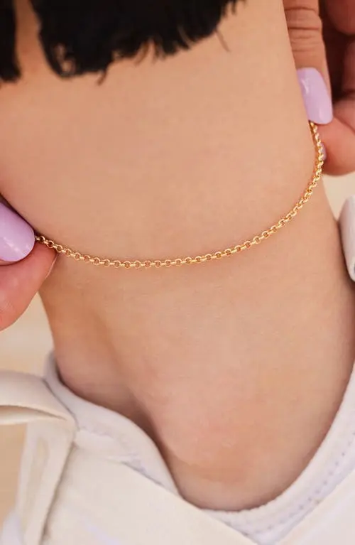 MADE BY MARY Rolo Chain Anklet