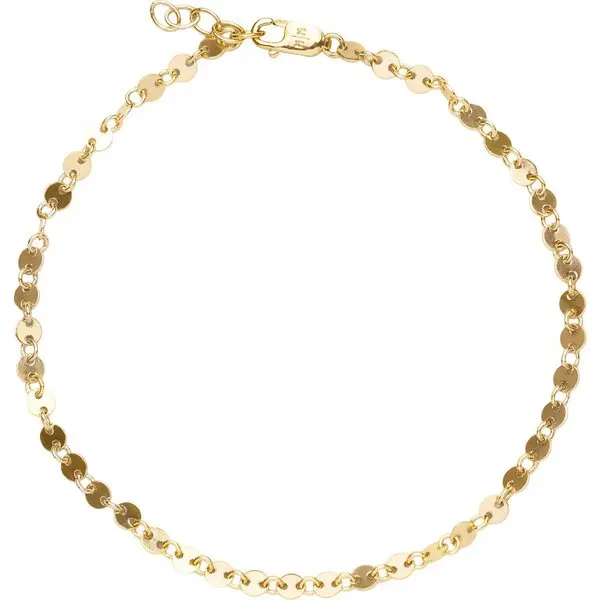 MADE BY MARY Mini Poppy Link Bracelet - Gold Filled