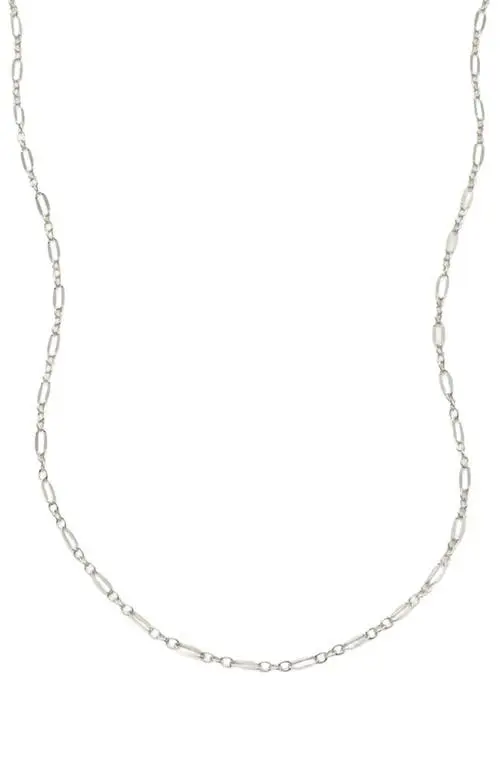 MADE BY MARY Delicate Lace Choker Necklace - Silver