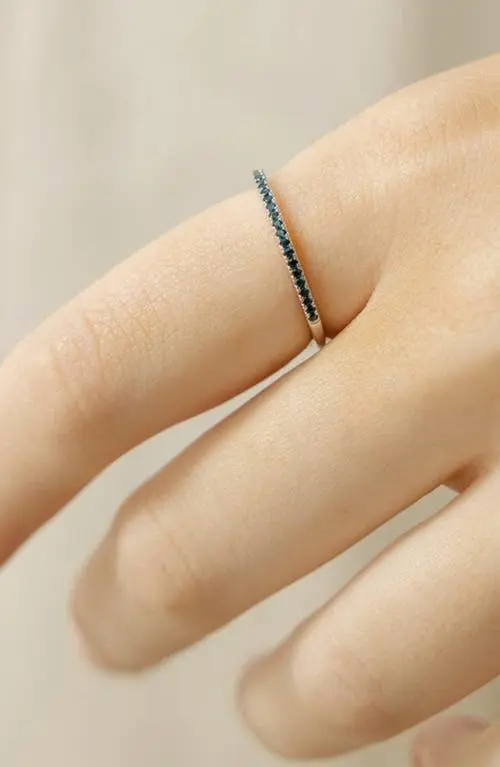 MADE BY MARY Birthstone Stacking Ring