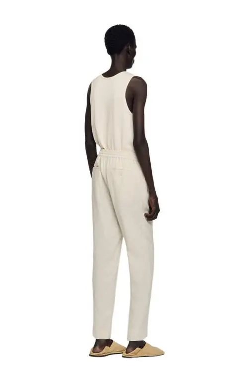 Sandro Elasticated Linen Trousers