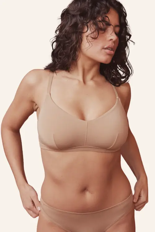 EMBRACE The Lounge Bra - Camel