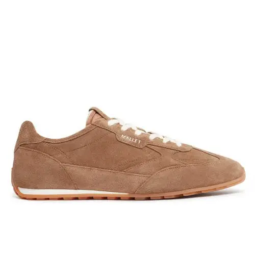 MALLET Penn Leather And Suede Sneakers - Mocha