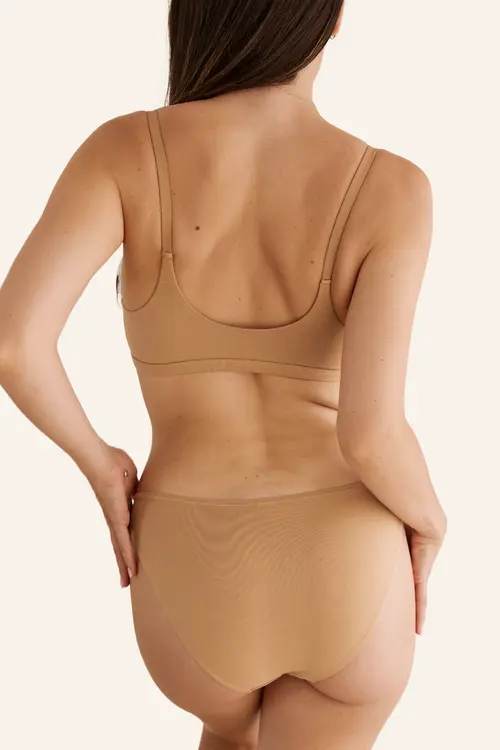 EMBRACE Soft-cup Nursing Bra - Camel