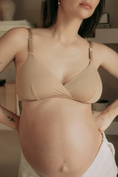 EMBRACE Soft-cup Nursing Bra - Camel