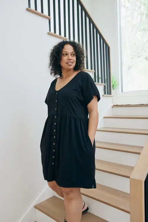 KNOWN SUPPLY Josie Dress - Black