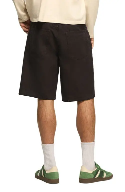 Lucky Brand Cotton Canvas 5-pocket Bermuda Shorts - Phantom