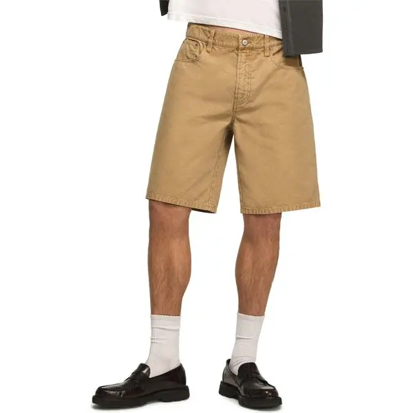 Lucky Brand Cotton Canvas 5-pocket Bermuda Shorts - Twill