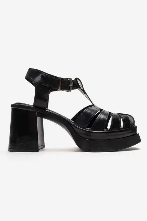 PROLOGUE SHOES Rovana Platform Block Heel Sandal