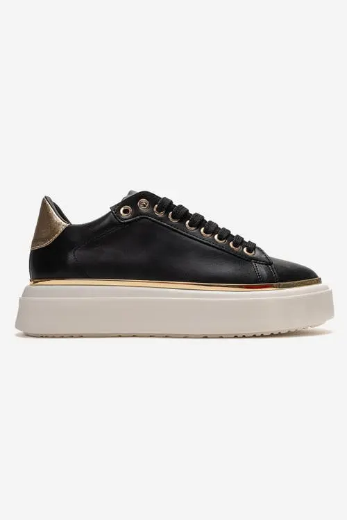 PROLOGUE SHOES Borena Platform Sneaker - Black