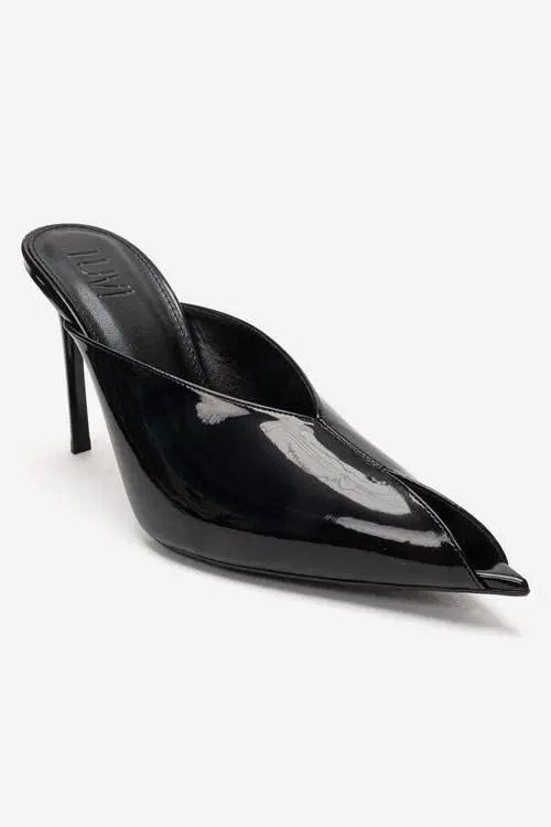 PROLOGUE SHOES Mirena Stiletto Mule - Black