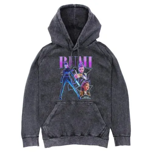 KPOP DEMON HUNTERS Rumi Super Star Logo Pull Over Hoodie