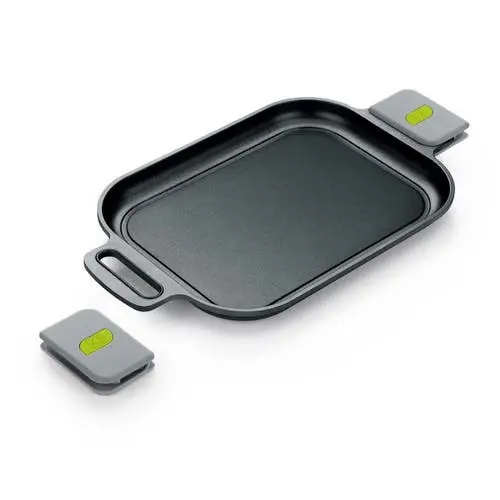 BRA COOKWARE Ceramic Nonstick Griddle With Removable Handles