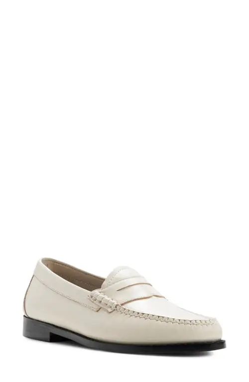 G.H.BASS Whitney Weejuns® Penny Loafer - Cream