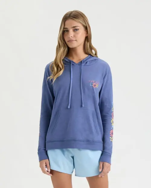 SALT LIFE Honu Hoodie - Indigo