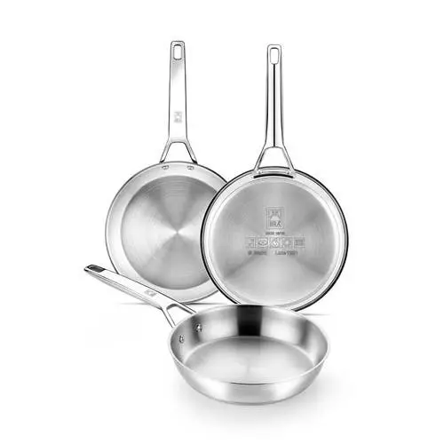 BRA COOKWARE Signature Stainless Steel Professional Frypan