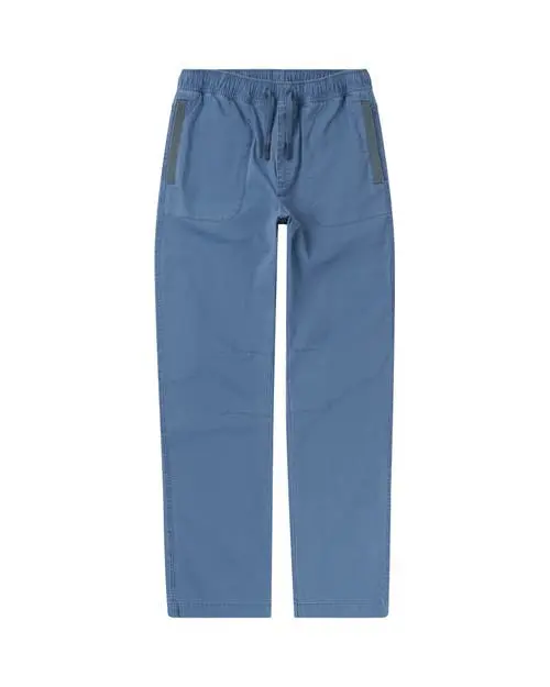 AMUNDSEN Old Salt Slacks Stretch Cotton Twill Trousers - Indigo