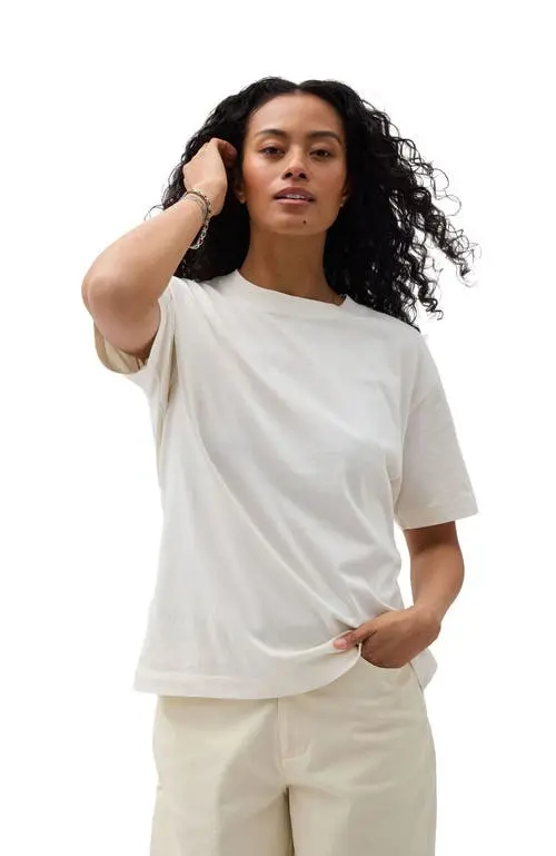 Richer Poorer The Relaxed Everyday Tee - Bone