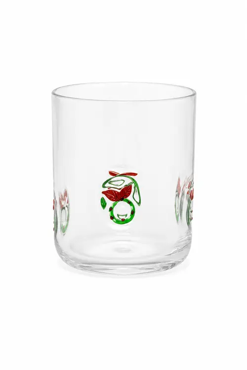 JEANNE FITZ Wreath Icon Glass