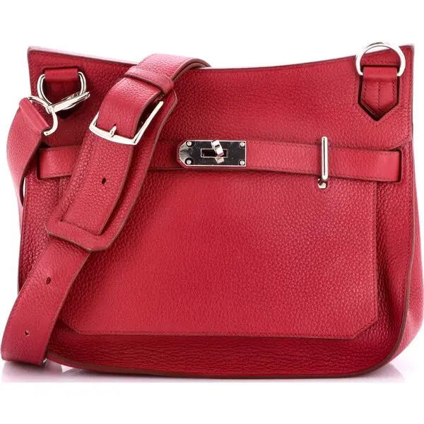 Hermès Jypsiere Bag Clemence 31 - Red