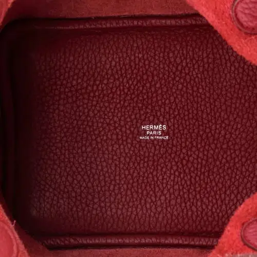 Hermès Picotin Bag Clemence Pm - Red