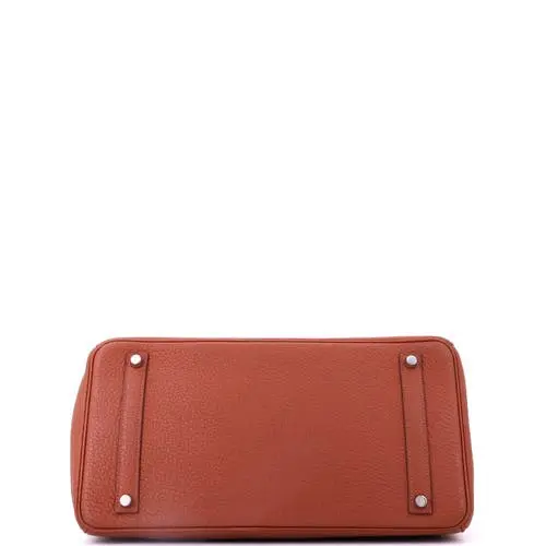 Hermès Birkin Handbag Fjord With Palladium Hardware 35 - Brown