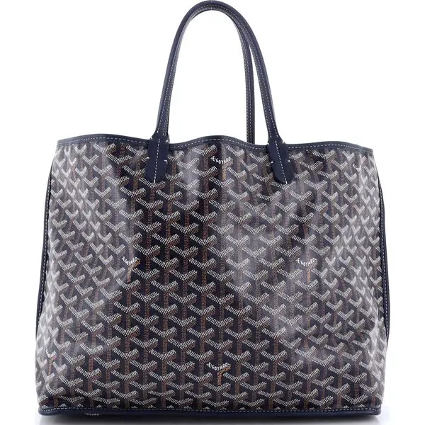 Goyard Anjou Reversible Tote Coated Canvas Pm - Blue