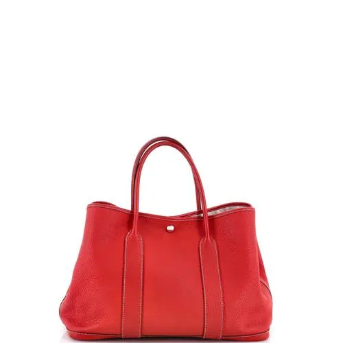 Hermès Garden Party Tote Leather 36 - Red