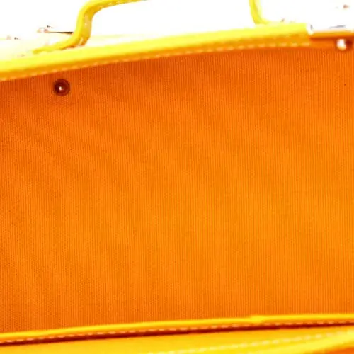 Goyard Structured Saigon Top Handle Bag Coated Canvas With Leather Mini