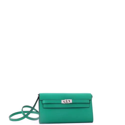 Hermès Kelly To Go Wallet Epsom - Green