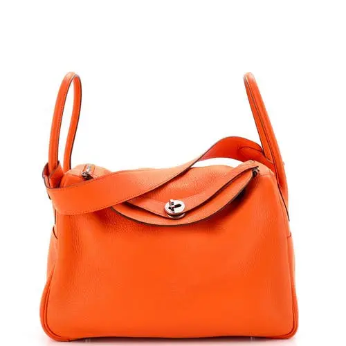 Hermès Lindy Bag Clemence 34 - Orange