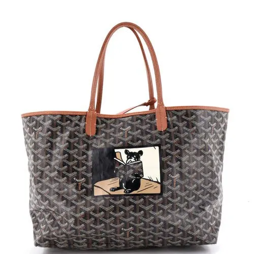 Goyard Saint Louis Tote Ed Coated Canvas Pm - Print