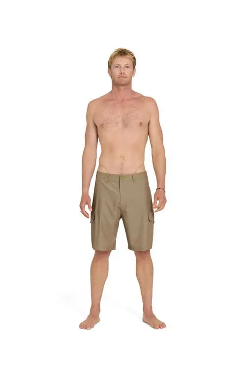 QUIKSILVER WATERMAN Legion Cargo 20 Shorts - Coriander
