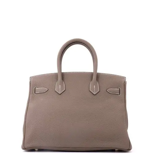 Hermès Birkin Handbag Togo With Gold Hardware 30