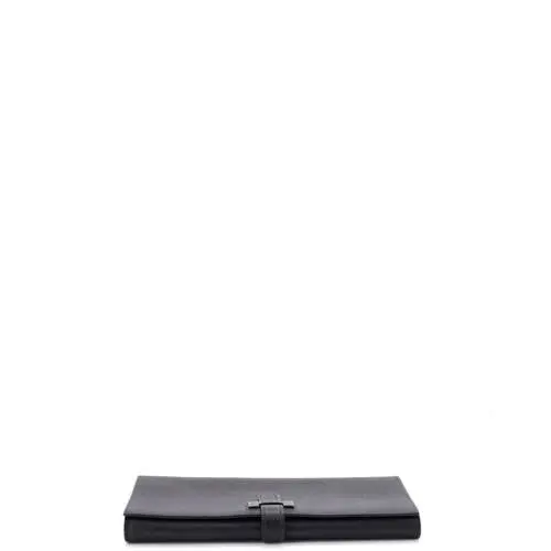 Hermès New H Passant Wallet Leather Long