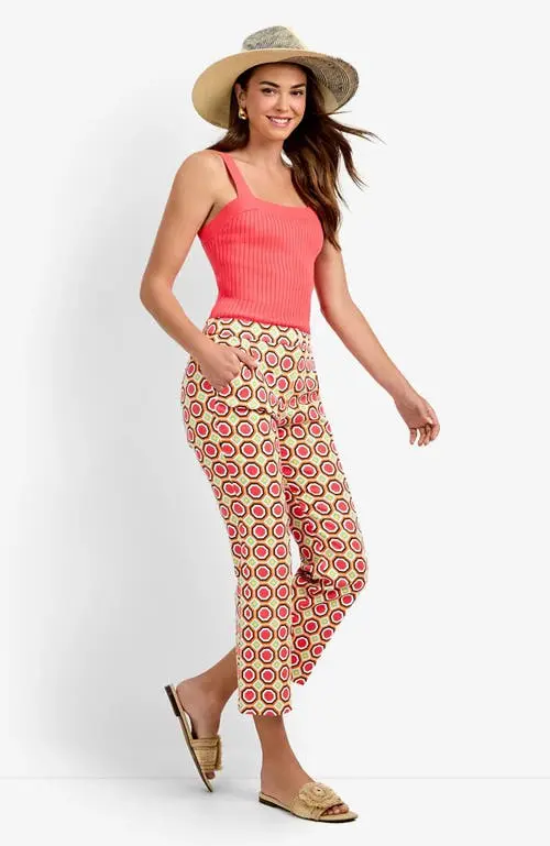Trina Turk Lulu Cropped Pants - Salerno