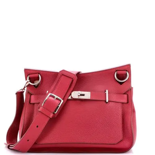 Hermès Jypsiere Bag Clemence 31 - Red