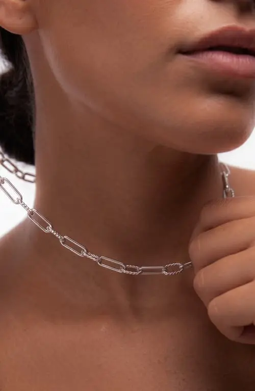 YOJ Molten Link Chain Necklace