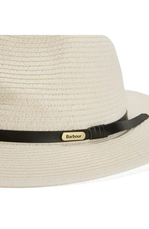 Barbour Evelyn Trilby Upf 40+ Fedora - Ecru