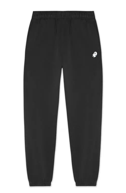 DALIX Ghost Midweight Relaxed Faded Track Pant - Faded Black