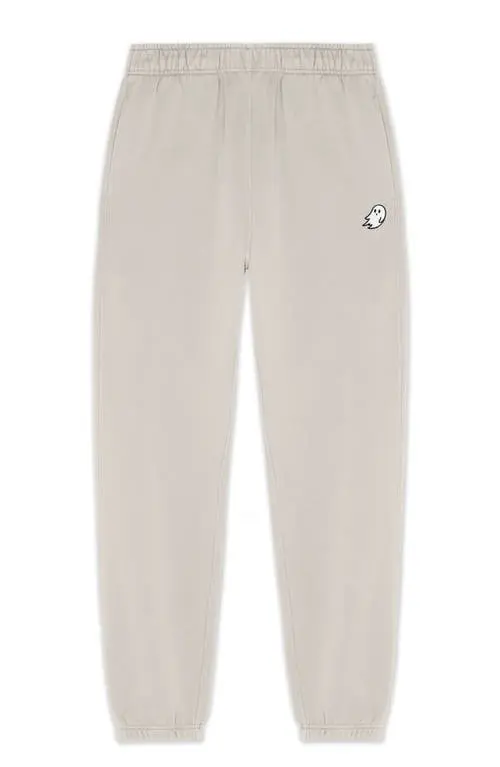 DALIX Ghost Midweight Relaxed Faded Track Pant - Faded Bone