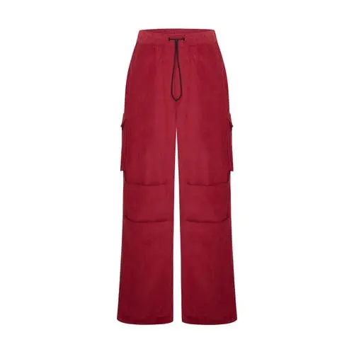 PCFG Pure Cotton Cargo Pants - Red