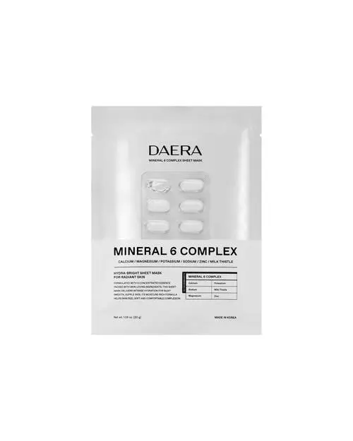 DAERA Mineral 6 Complex Sheet Mask
