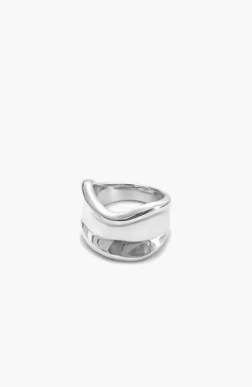 YOJ Molten Curve Ring