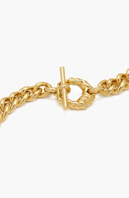 YOJ Coral Curb Chain Necklace