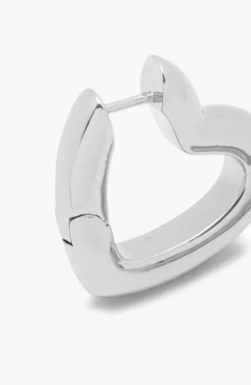 YOJ Loff Mini Heart Hoop Earrings