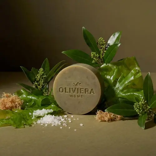 OLIVIERA HOME Seaweed Bar Soap Trio