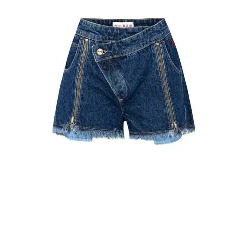 PCFG Free Heaven Denim Shorts With Zip Details