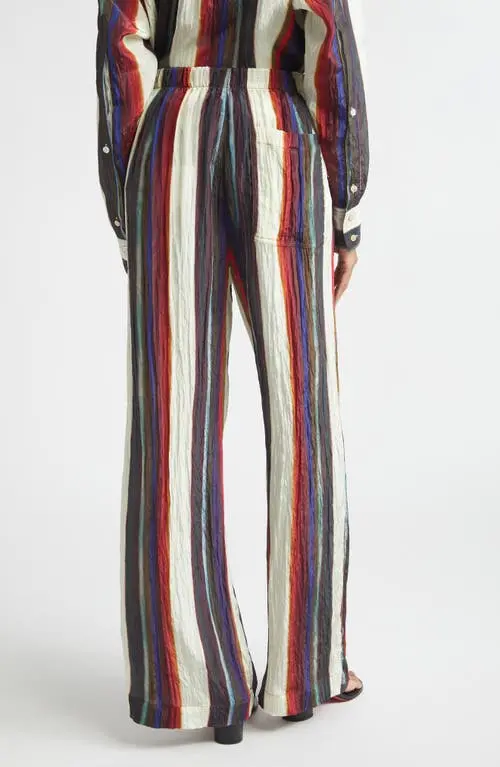 Christopher John Rogers Morris Stripe Crinkled Pants
