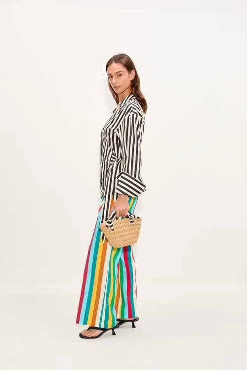 SIMONMILLER Anya Poplin Wrap Top